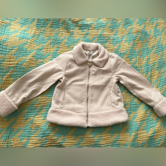 Disney | Jackets & Coats | Disney Cream Jacket With Cream Color Fleece ...